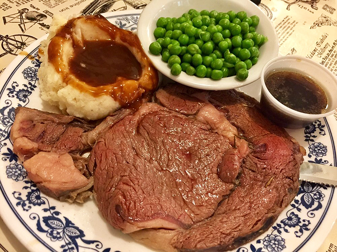 Prime rib that doesn't need fancy lighting or pretentious plating&mdash;just a knife sharp enough to do it justice and an appetite worthy of its magnificence.