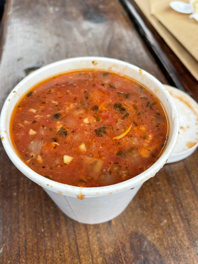 Manhattan-style red chowder that's so packed with flavor, you'll wonder why you've wasted years on inferior soups masquerading as chowder.