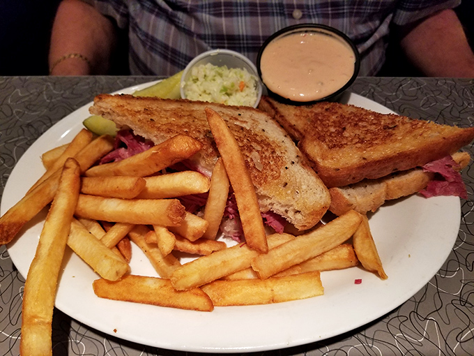 The Reuben that'll make you forget every disappointing deli sandwich you've ever encountered before.