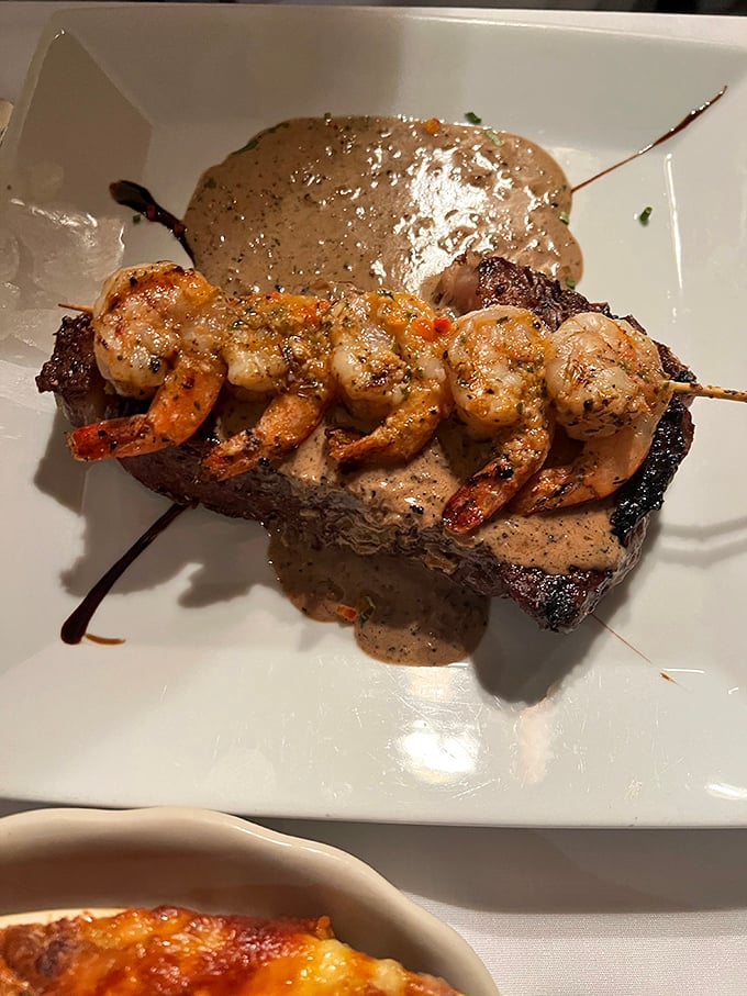 Surf meets turf in perfect harmony &ndash; like Sinatra and Martin sharing the stage, these flavors know exactly when to shine and when to complement.