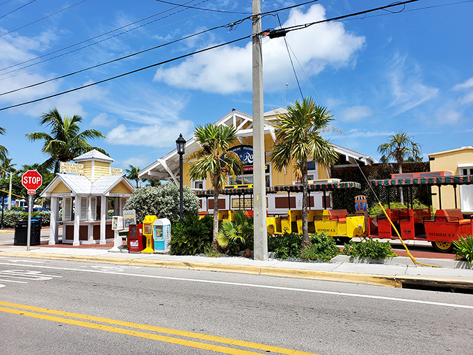 All aboard for nostalgia! Key West's colorful conch train doesn't just transport tourists&mdash;it delivers memories in sunshine-yellow packaging.