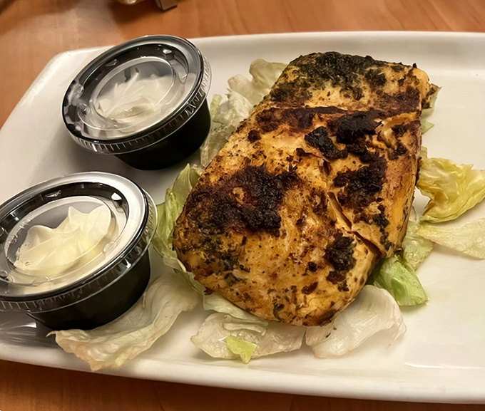 For those taking a break from the beef brigade, this perfectly seared salmon offers a lighter&mdash;but no less delicious&mdash;path to satisfaction.