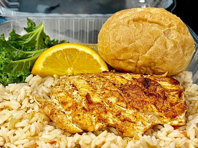 Sea bass that flakes like a dream and tastes like the ocean's greatest hits.