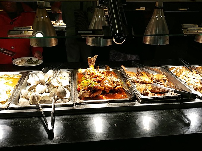 From crispy tempura to savory chicken, this station proves that in the buffet world, variety isn't just the spice of life—it's the main course.