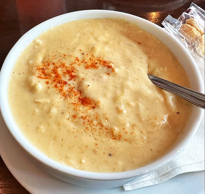 The legendary She Crab Soup&mdash;creamy, dreamy, and packed with sweet crab meat. Spoons have been known to disappear in its presence.