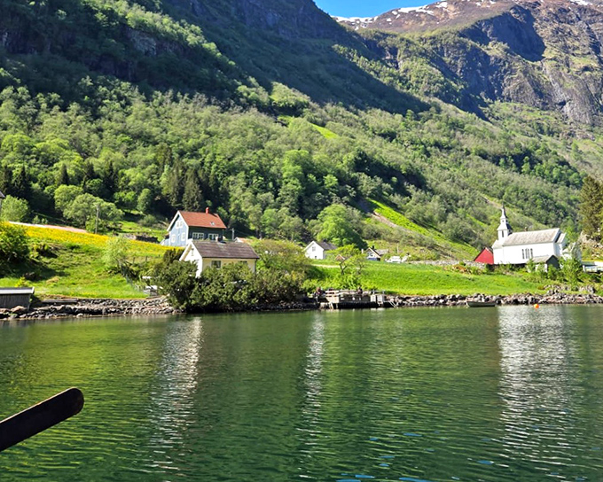 This image shows a scenic Norwegian fjord, not Florida &ndash; a reminder that while Stuart is beautiful, images should be verified before publication!