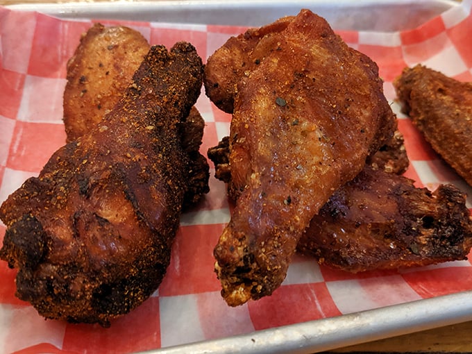 These chicken wings, rubbed and smoked to mahogany perfection, make you wonder why anyone would ever fry a wing again.