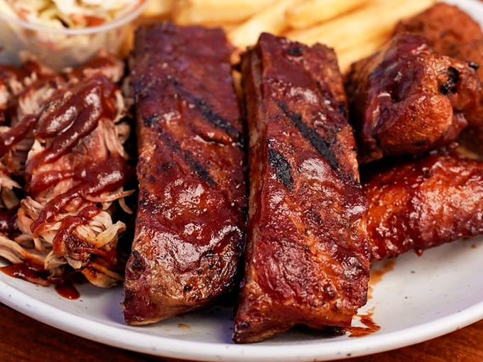 These St. Louis ribs don't need fancy introduction&mdash;just napkins, lots of napkins, and maybe a moment of silent appreciation.