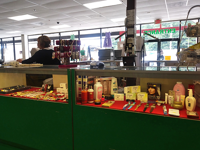 The checkout counter&mdash;final gateway between treasure hunters and their newfound prizes. Those display cases often hide the most unexpected gems.