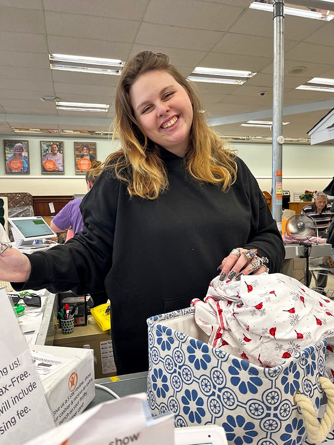 The friendly faces behind the bargains—where customer service meets community service with a genuine smile that's never secondhand.