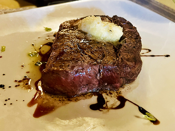 This perfectly seared filet topped with compound butter isn't just dinner&mdash;it's the reason cameras were invented in the first place.