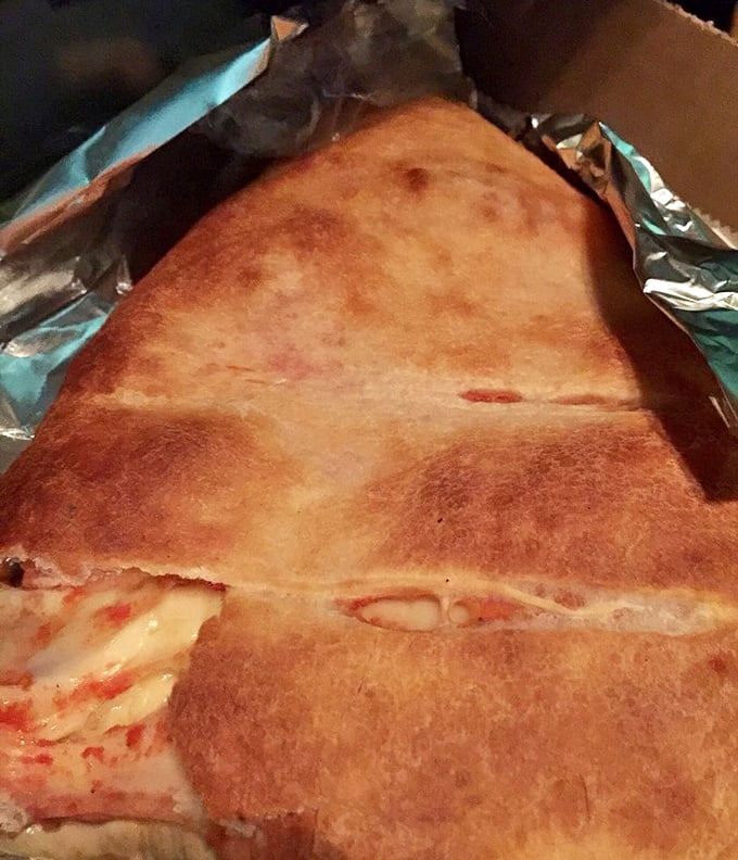 This golden-brown creation looks like it was kissed by the sun&mdash;crispy exterior giving way to a steamy, cheese-filled interior.