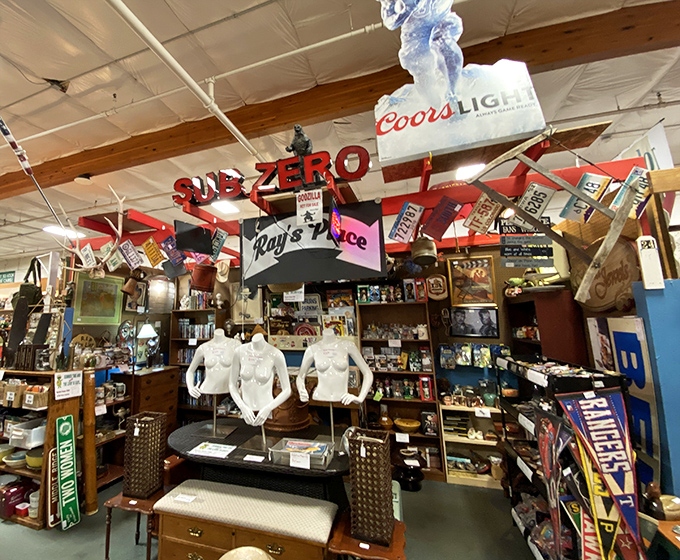 The Sub-Zero collection: where vintage advertising meets mannequin torsos. Proof that yesterday's commercial art is today's coveted wall decor.