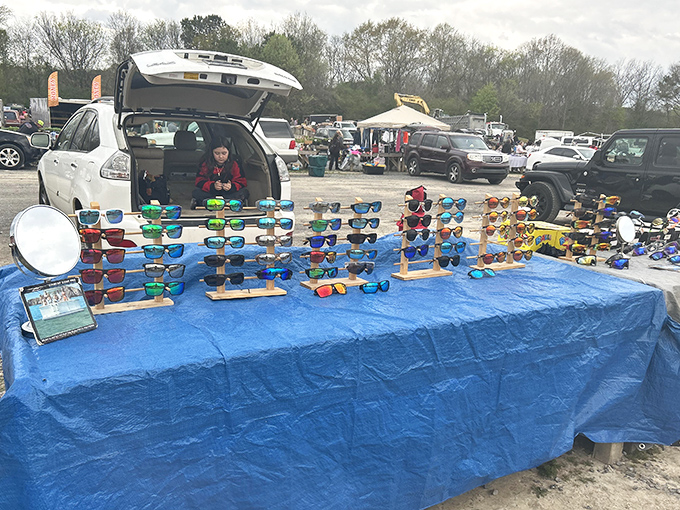 Sunglasses as far as the eye can see&mdash;which is pretty far when you're wearing the right pair! Summer style laid out like an optical buffet.