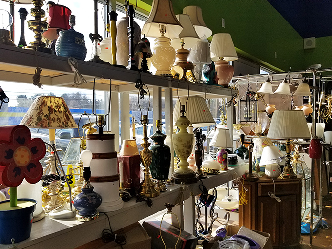 The lamp section glows with personality&mdash;from kitschy conversation pieces to elegant statement makers, there's a light for every dark corner.