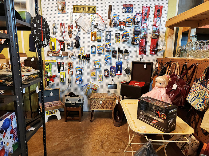 A pegboard paradise of gadgets and gizmos. Remember when tools were built to outlast their owners? These still are.