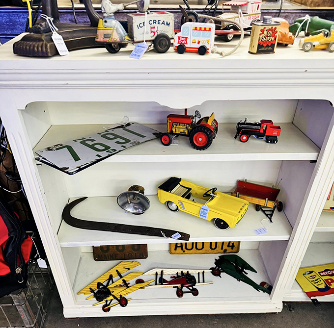 Childhood nostalgia in miniature form. These vintage toys survived decades without batteries, screens, or software updates&mdash;imagine that!