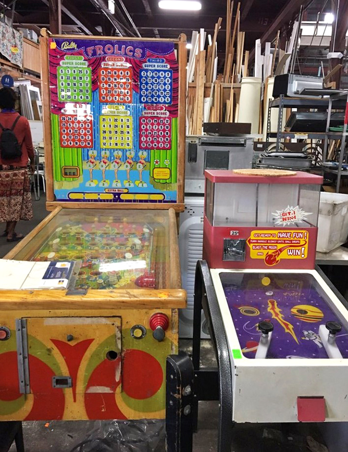 Vintage arcade games stand ready to transport you back to misspent youth and quarters, no DeLorean required.