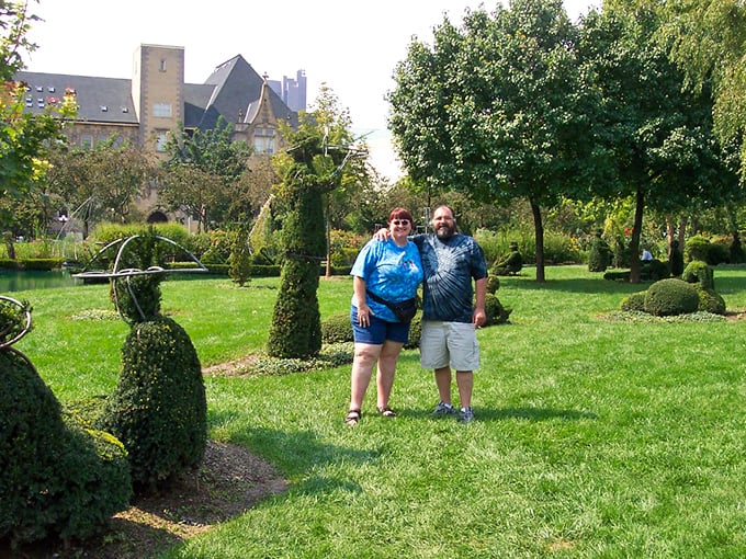 The ultimate photo op&mdash;where else can you pose with figures who never blink, never move, and are literally rooted in artistic history?