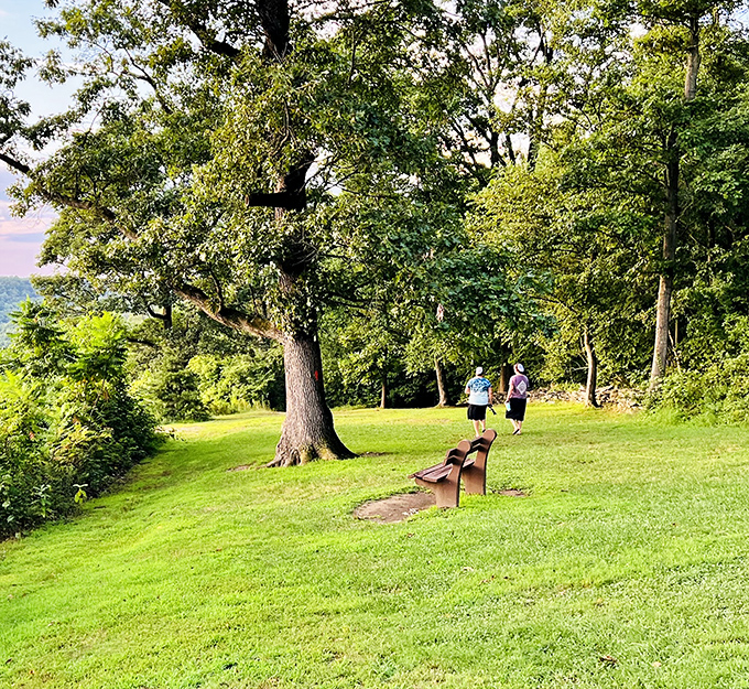 The best park bench in Pennsylvania awaits. Two hikers discover what locals have known for generations&mdash;sometimes sitting still offers the greatest adventure.