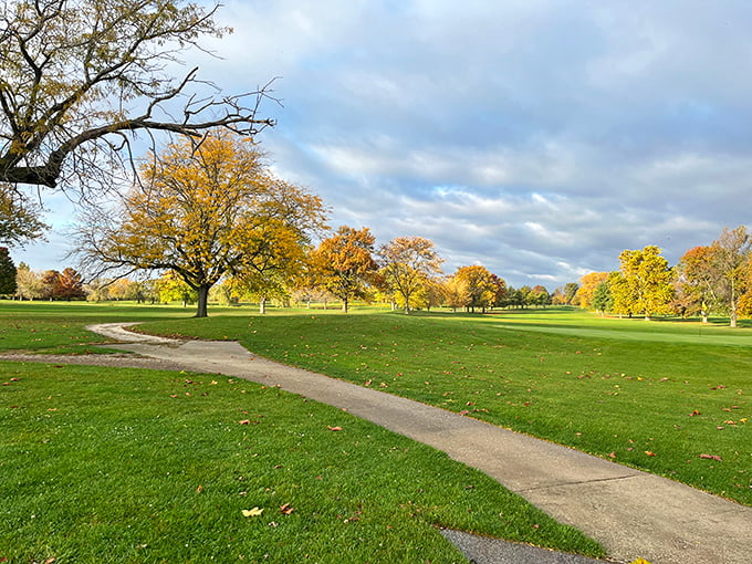 Brookhill Golf Course offers affordable rounds where the only thing more beautiful than the autumn trees is not having to take out a loan for greens fees.