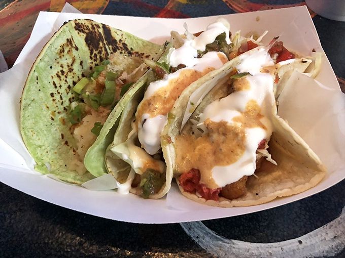 Two tacos, infinite possibilities. Each one customized at the legendary condiment bar&mdash;the place where good tacos become unforgettable ones.