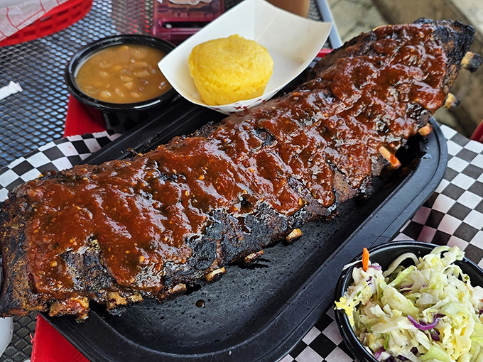Ribs so perfectly lacquered they belong in a museum&mdash;if museums allowed visitors to devour the exhibits with reckless, sauce-faced abandon.