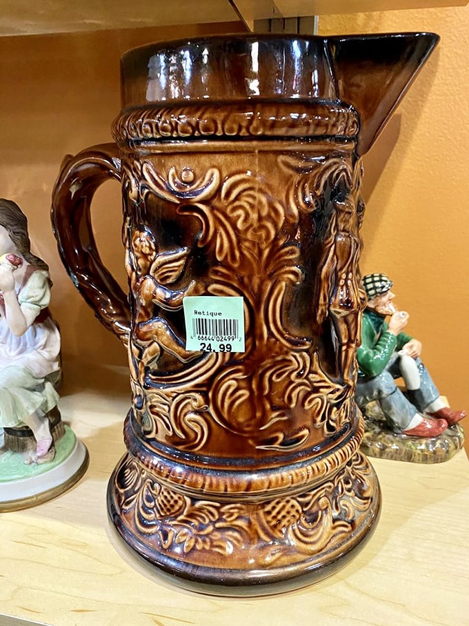 This ornate beer stein isn't just a vessel for your favorite Wisconsin brew &ndash; it's a conversation piece with a past life.