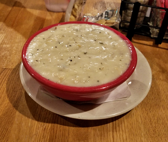 Fluffy biscuits drowning in sausage gravy - breakfast dreams do come true in Ohio.