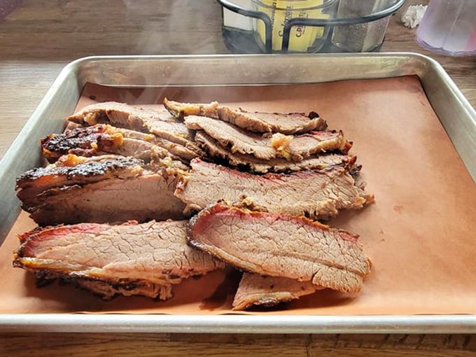 Brisket sliced with the precision of a surgeon and the soul of a blues musician &ndash; pure poetry.