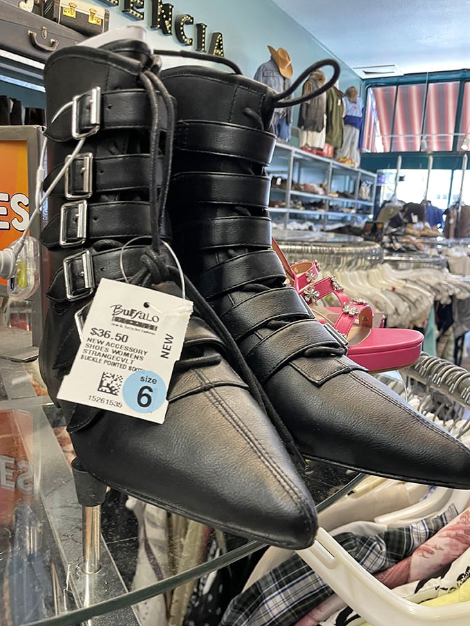 These statement boots weren't made just for walking&mdash;they're conversation pieces with buckles that mean business.