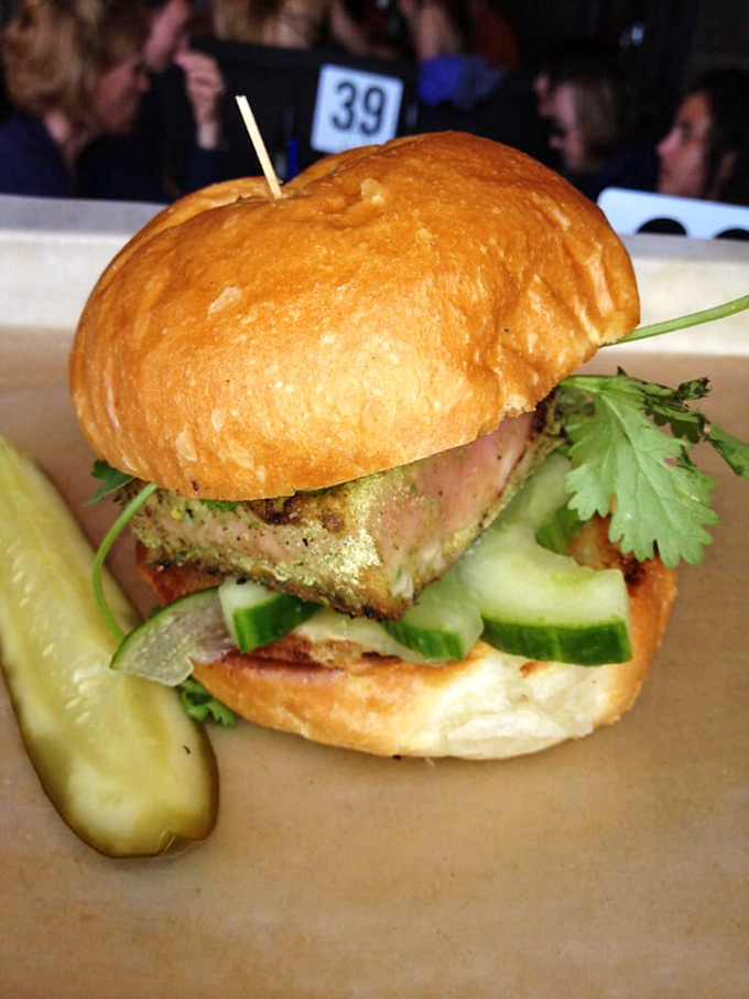 A burger that demands to be photographed before eaten, though your patience will be tested once that aroma hits your nostrils.
