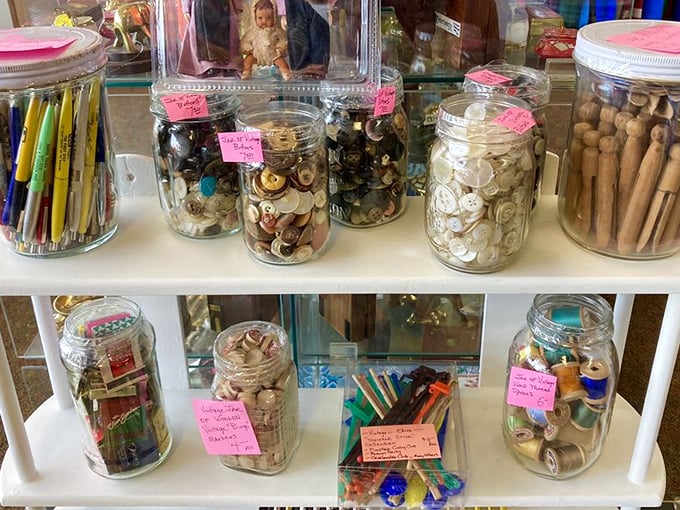 Button, button, who's got the button? Apparently, Einstein's Attic does&mdash;thousands of them, each a tiny circular story.