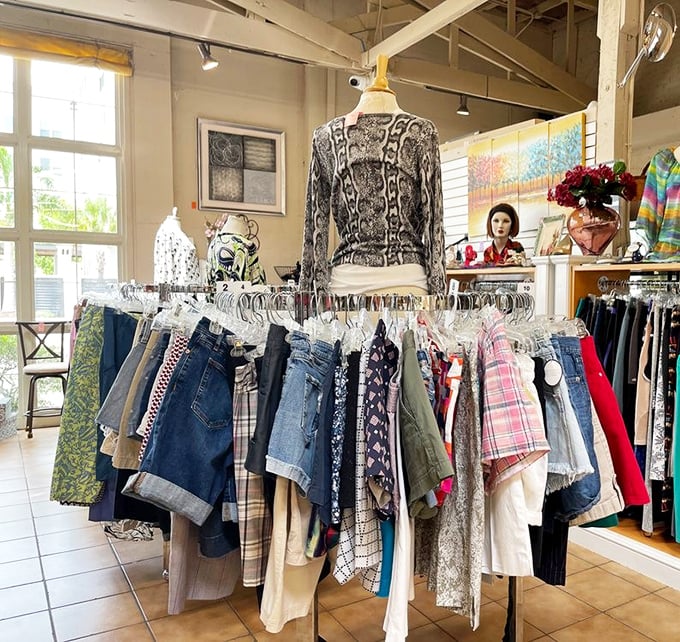 The circular rack of fashion possibilities&mdash;where yesterday's designer impulse buys become tomorrow's "Oh this? I've had it forever" statement pieces.