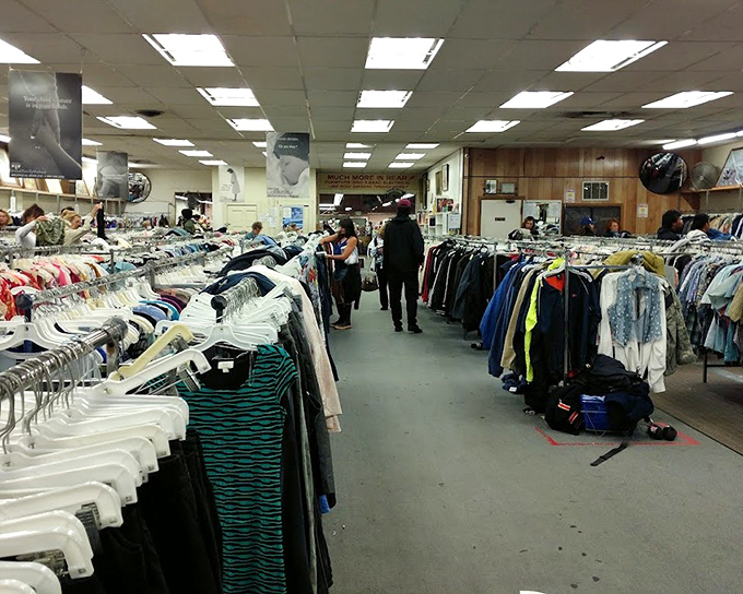 The clothing department could outfit a small army of fashion-forward individuals for decades&mdash;all organized with surprising precision.