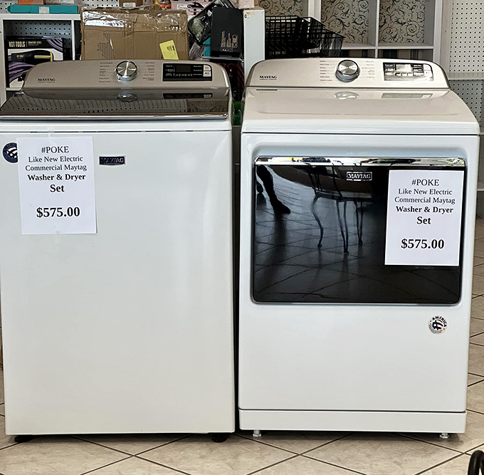 Laundry day just got an upgrade! These nearly-new Maytag twins promise clean clothes without emptying your wallet&mdash;the ultimate adulting victory.