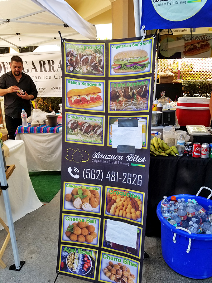 Brazilian bites that bring S&atilde;o Paulo street food to LA. Nothing enhances treasure hunting like the promise of croquettes and churros as your reward.