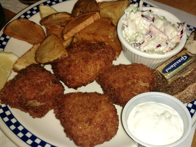 The fish fry tradition lives on with these golden-brown morsels that would make your grandmother nod in silent approval.