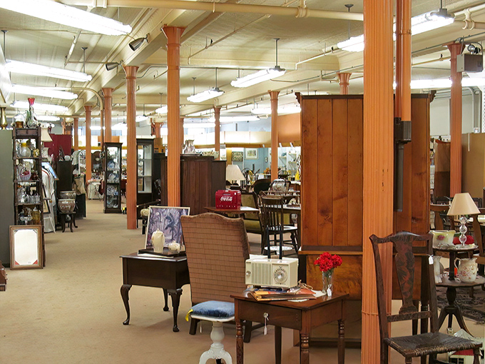 Furniture displays that make you question every bland big-box purchase you've ever made. These pieces weren't built for years, but for generations.