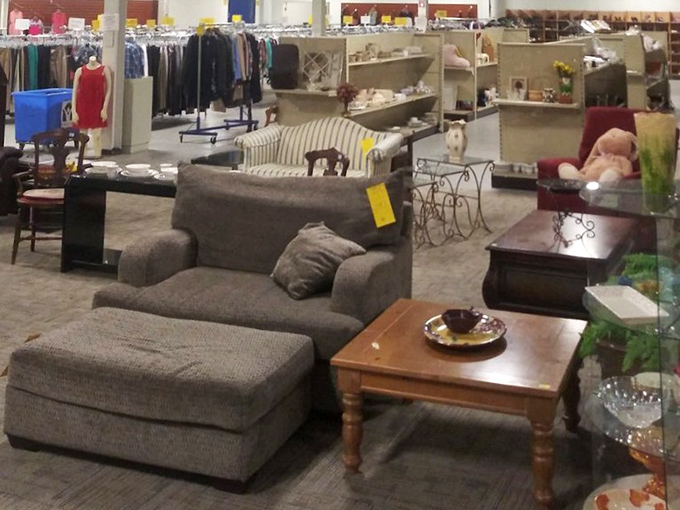 Living room vignettes that could tell a thousand stories &ndash; each piece of furniture waiting for its next chapter in someone else's home.