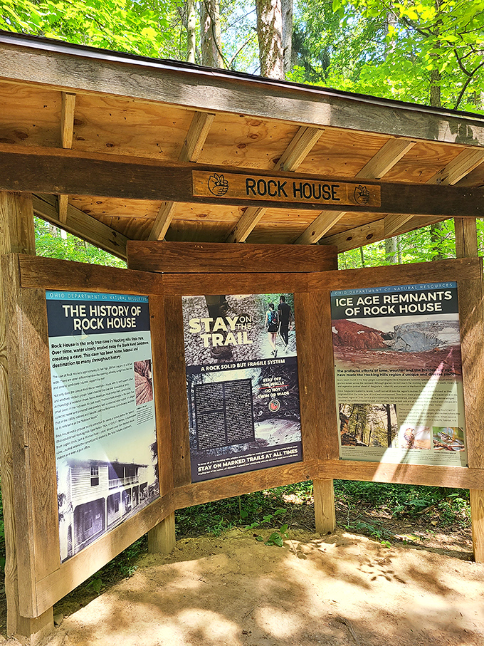 The Rock House history lesson&mdash;where geology meets archaeology meets that feeling when you discover something amazing in your own backyard. 