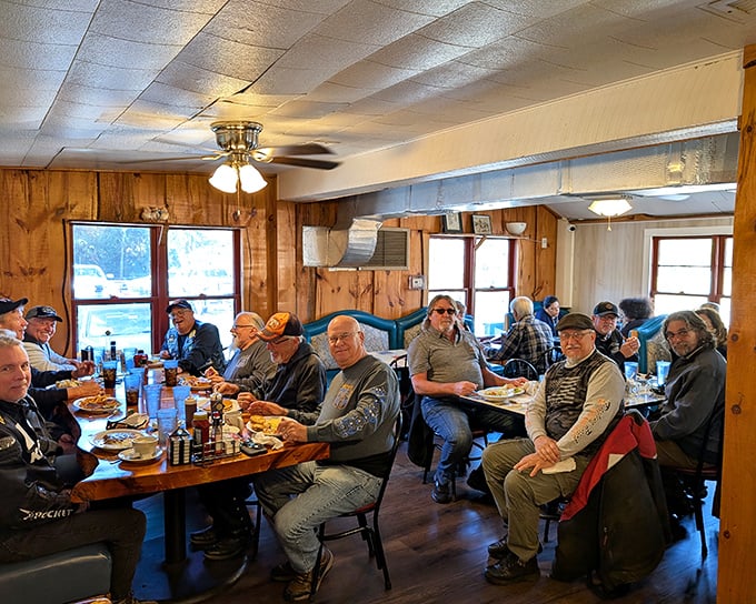The restaurant fills with regulars who've turned breakfast into a social event&mdash;proof that good food creates its own community.