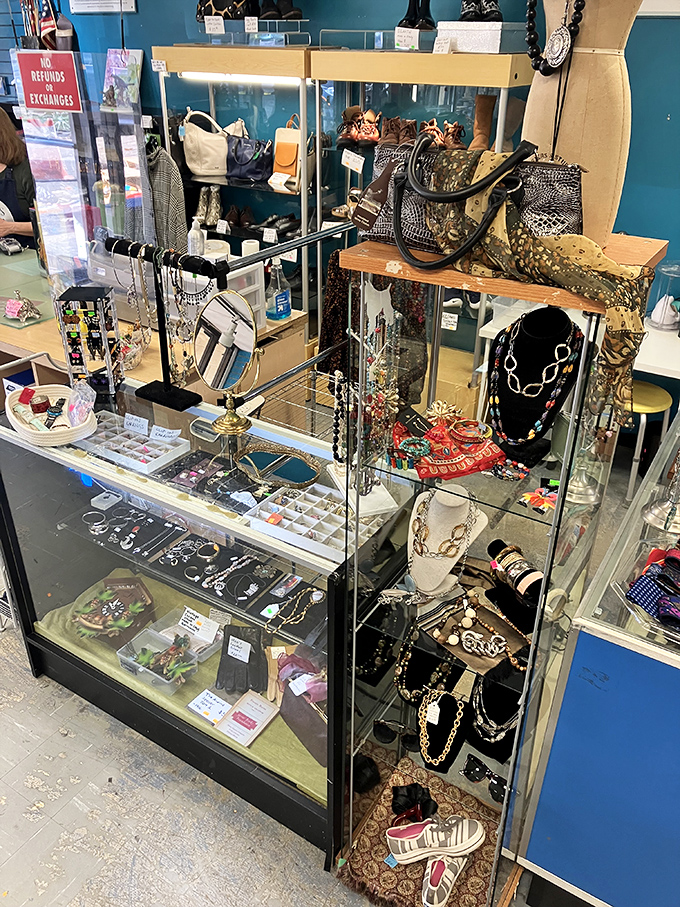 The jewelry counter&mdash;where someone's forgotten treasures become your new conversation pieces. Sparkle seekers, take note!