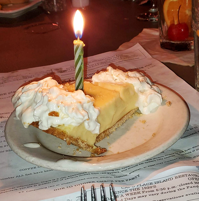 Their Key lime pie doesn't need fancy frills&mdash;just that perfect balance of sweet and tart that makes Florida desserts the envy of the pastry world.