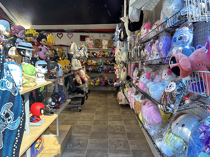 A toy wonderland where childhood memories come flooding back with every colorful display.