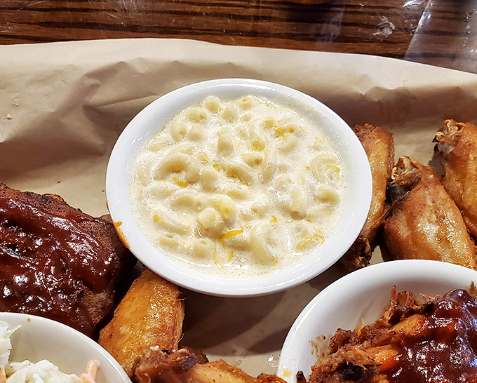 Mac and cheese that doesn't just comfort&mdash;it embraces you like that favorite aunt who always slips you twenty bucks when no one's looking.