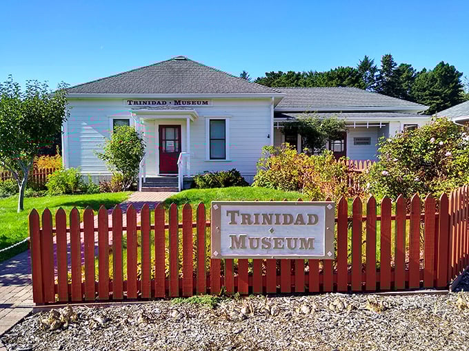 The Trinidad Museum's picket fence and cottage charm invite visitors to step back in time and discover how this tiny town carved its place on California's edge.