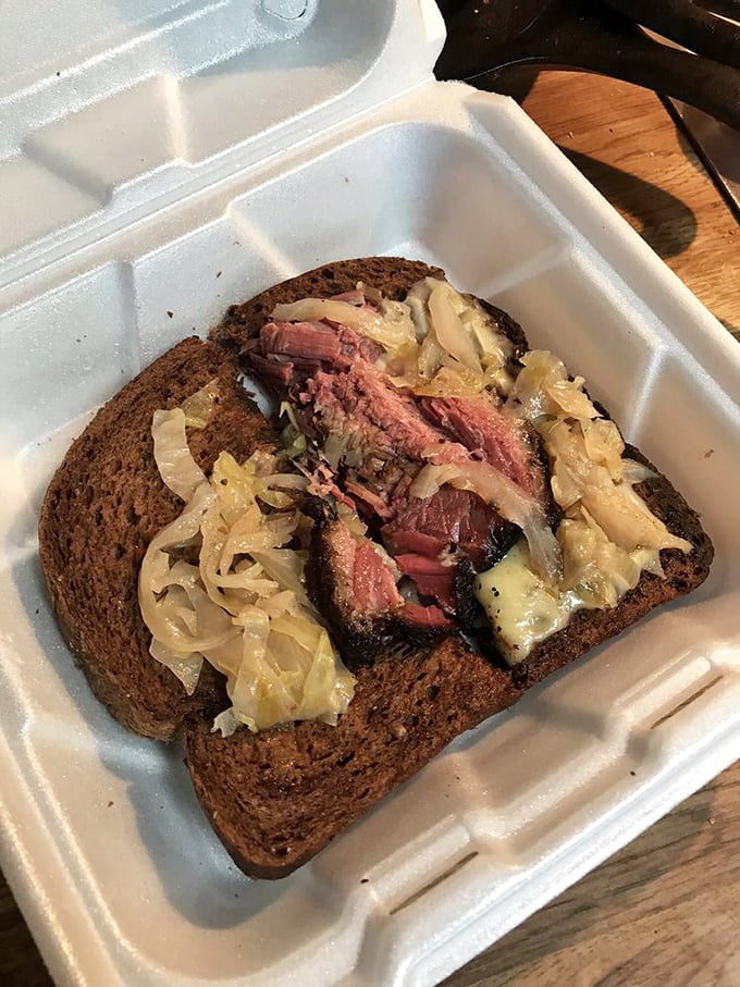 Pastrami on rye with caramelized onions and melty cheese &ndash; the sandwich equivalent of finding an extra $20 in your winter coat.
