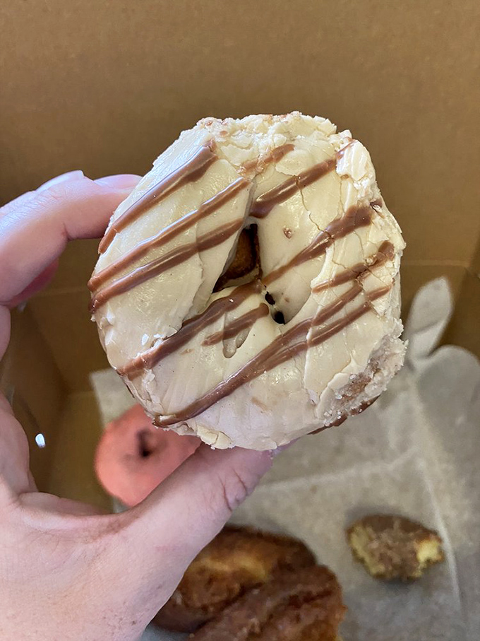 Peanut butter donuts so rich they should come with their own cardiologist's business card.