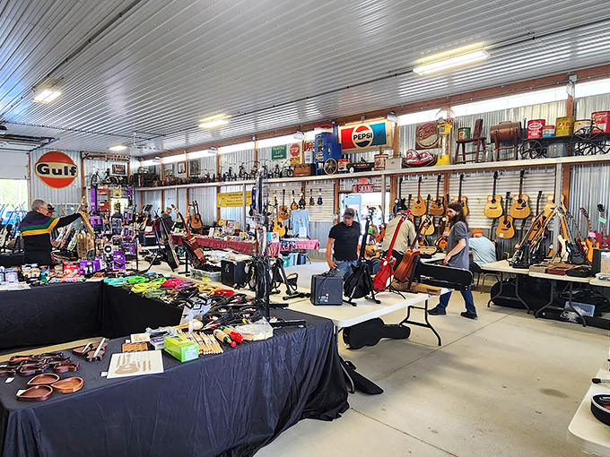 The covered marketplace buzzes with the energy of serious collectors who've turned bargain hunting into both art and competitive sport.